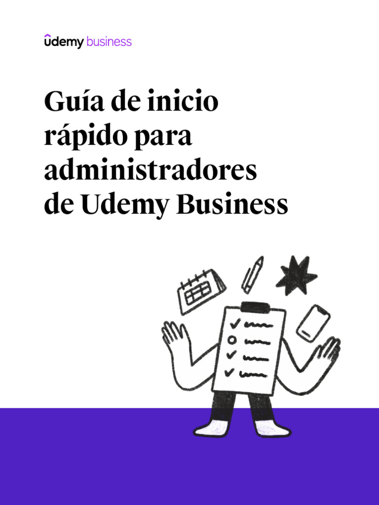 Admin Quick Start Guide For Udemy Business - Spanish | PDF | Aprendizaje