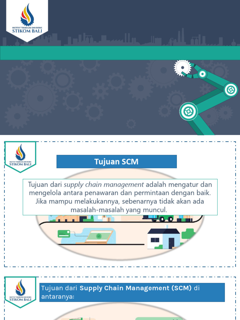 Pertemuan 3_Tujuan, Keputusan dan Proses SCM_OK | PDF