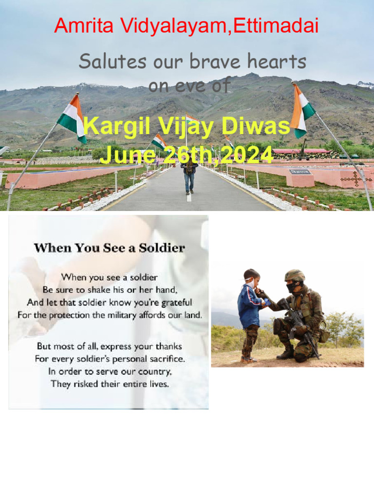 Kargil Vijay Diwas June 26th, 2024 | PDF