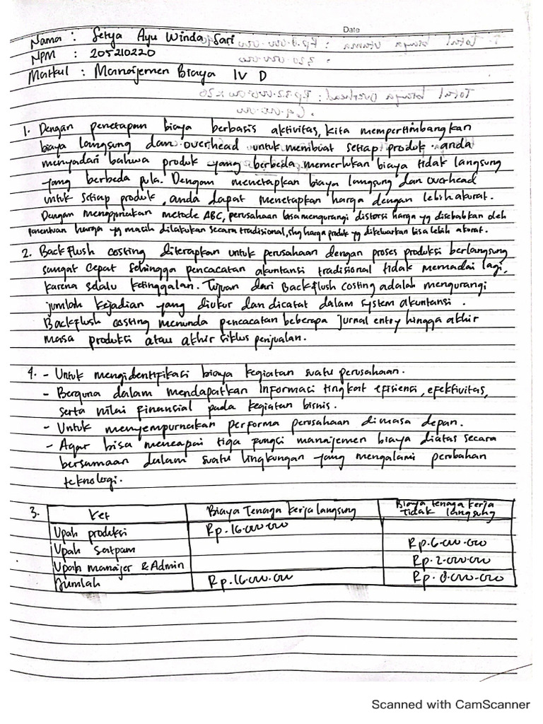 Uts MB - Setya Ayu Winda Sari | PDF