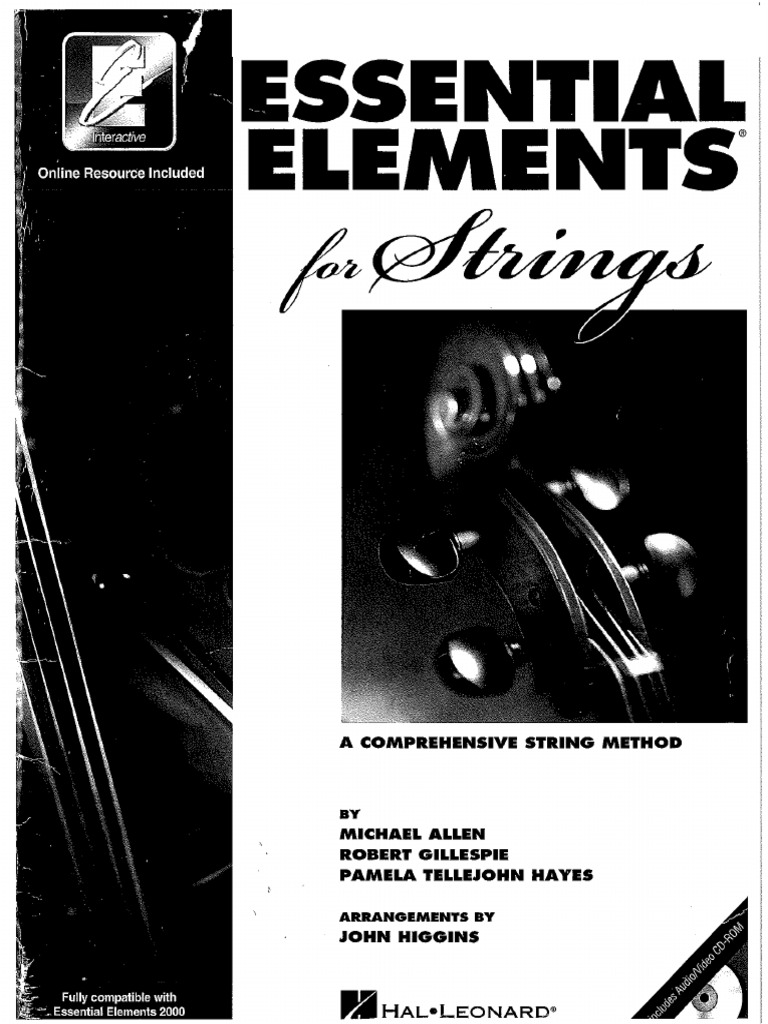 Essential Elemnts Cello 1 | PDF