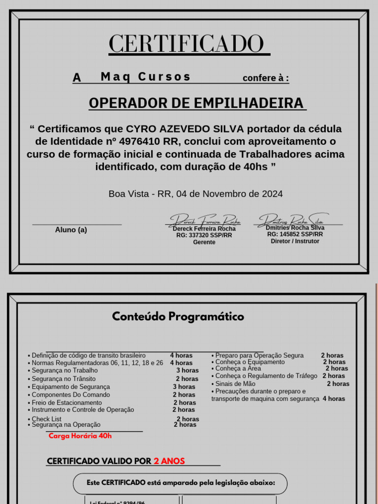 245190089-Certificado-de-Operador-de-Empilhadeira.pdf (2) | PDF