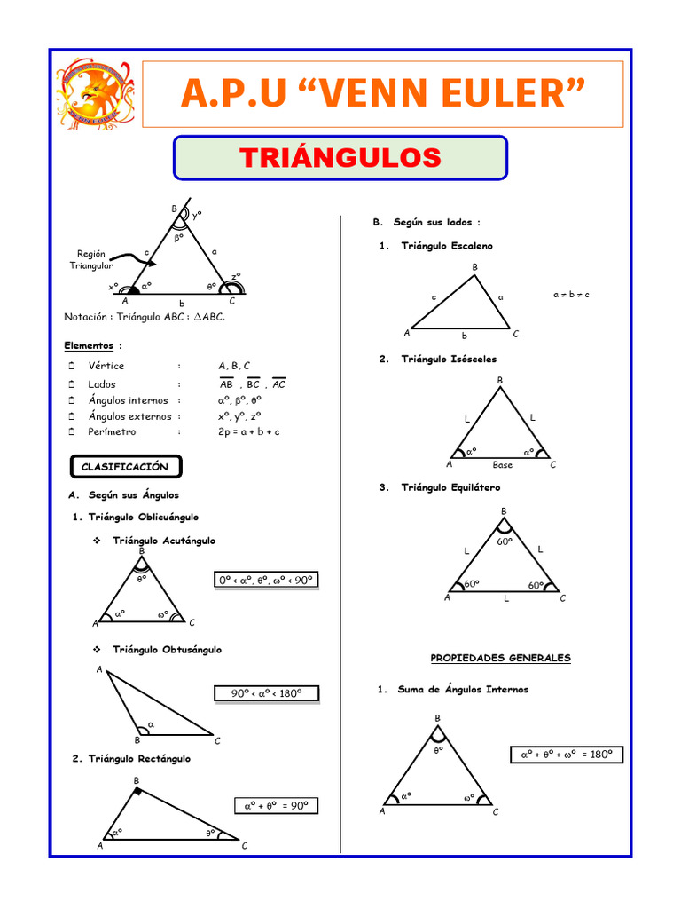 Geometria - Triangulos 1 | PDF | Triángulo | Geometría del plano euclidiano