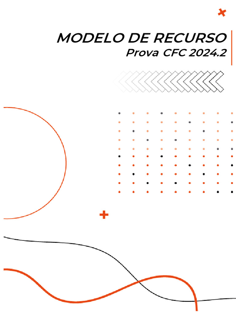 Modelo de Recurso Prova CFC 2024.2 | PDF | Empréstimos | Contabilidade