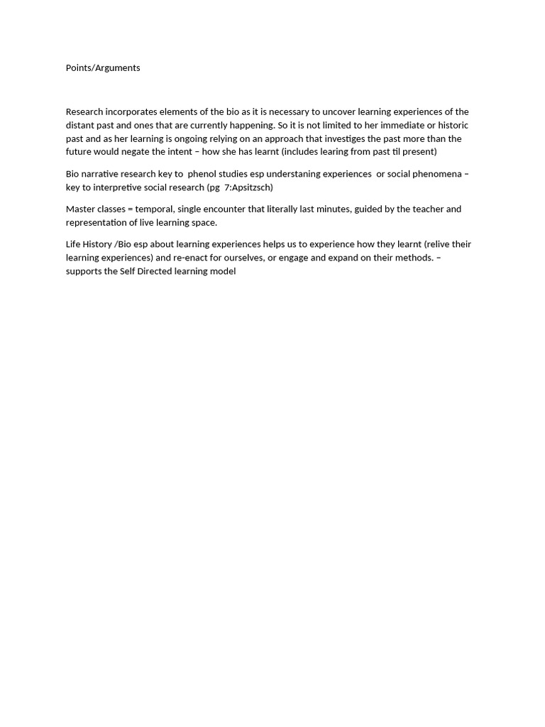 Master Classes | PDF