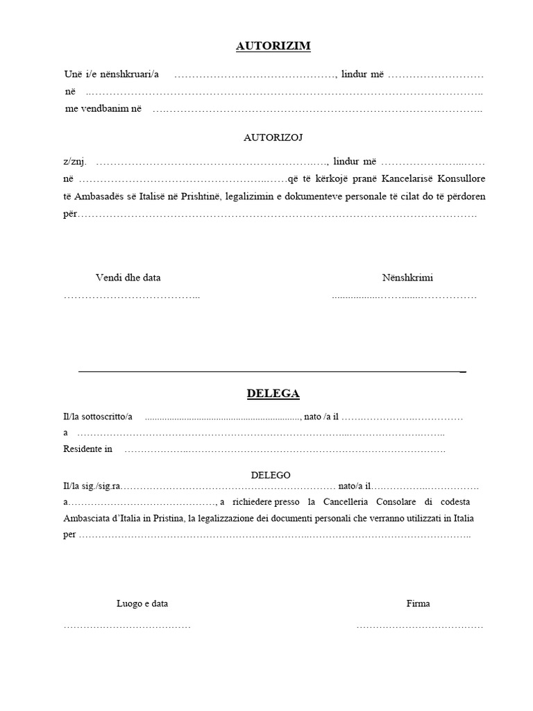 Delega | PDF