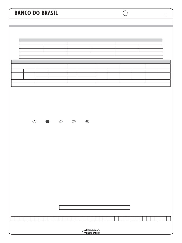 Prova Escritur Rio - Gabarito 2 | PDF | Inflação | Fundos mútuos