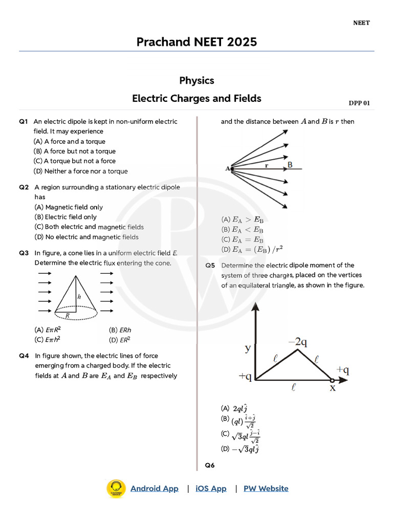 6752a4750e4dc1651607c407_##_Electric_Charges_and_Fields_DPP_01_Prachand ...