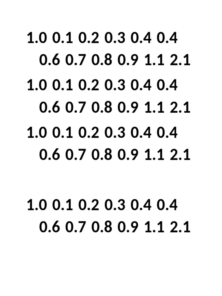 Data Sequence Analysis Results | PDF