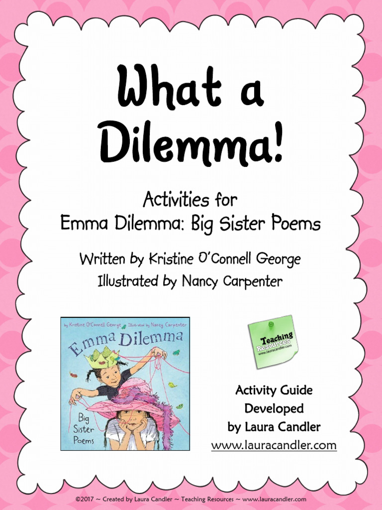 Activities for Emma Dilemma Poems | PDF