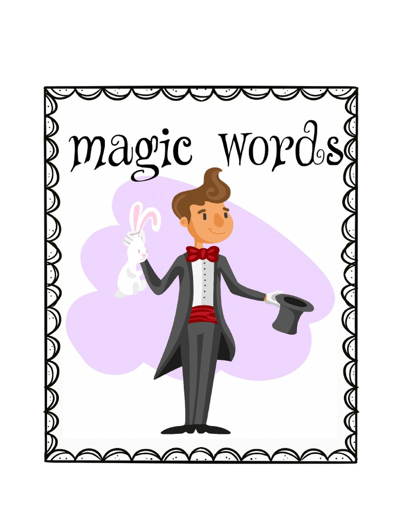 02 - Classroom Management - Magic Words | PDF