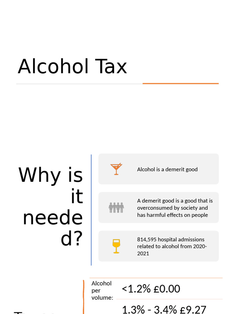 Alcohol Tax | PDF
