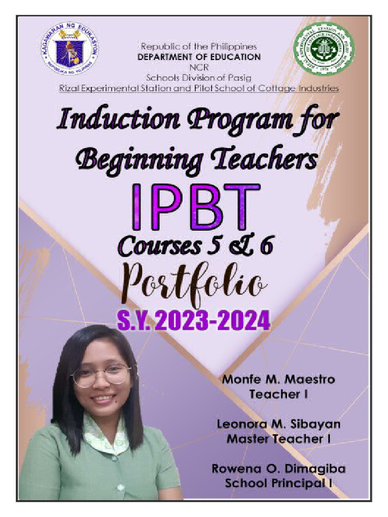 Ipbt Course Book 5 and 6 Monfe Maestro | PDF | Teachers | Governance