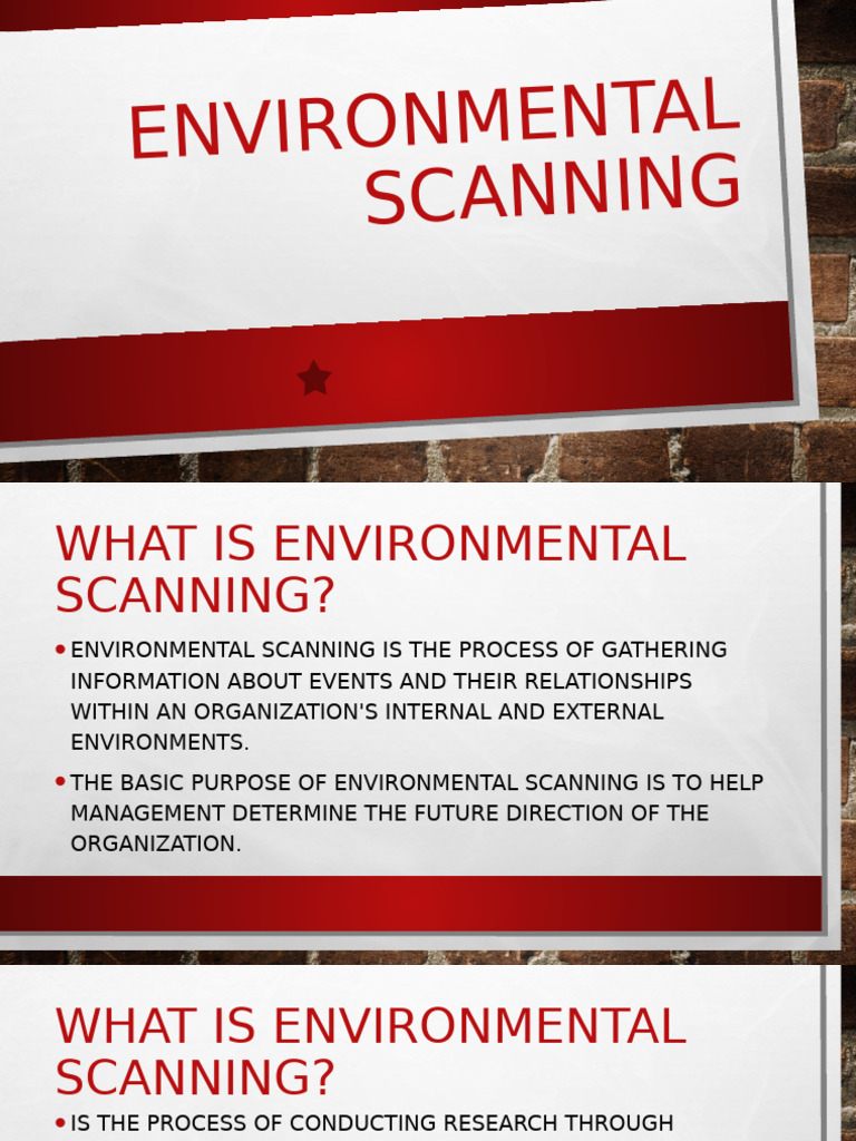 Chapter 2 Environmental Scanning | PDF | Monopoly | Market (Economics)