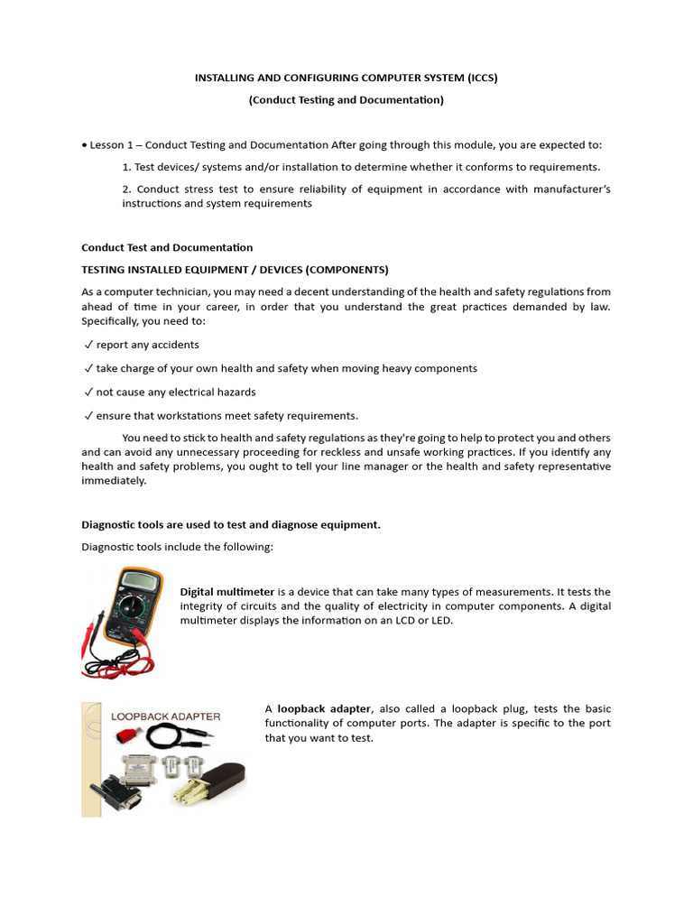 Installing and Configuring Computer System | PDF | Bios | Booting