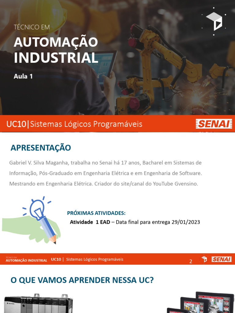 Introdução aos Sistemas Lógicos Programáveis | PDF | Controlador lógico ...