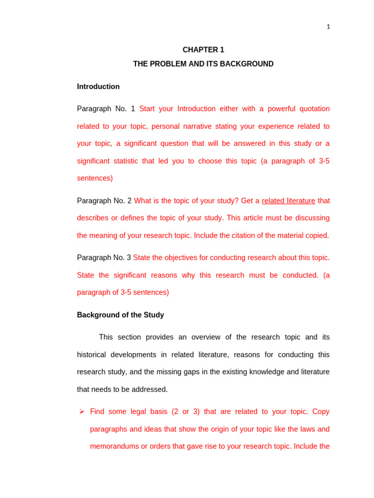 Chapter 1 Format 2024-2025 | PDF | Theory | Citation