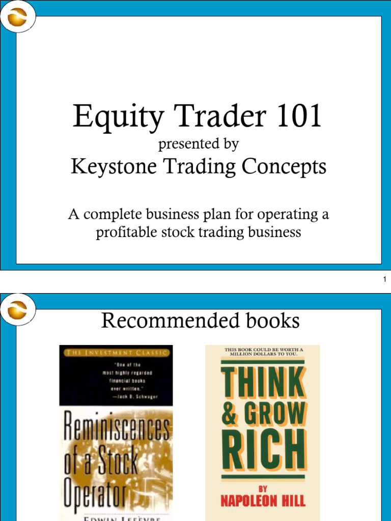 NOV08Equity Trader101 NC Version | PDF | Market Maker | Stocks