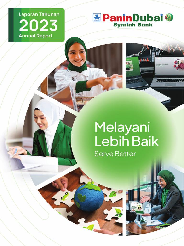 Laporan Tahunan Bank Panin Dubai Syariah 2023 | PDF | Revenue | Equity (Finance)