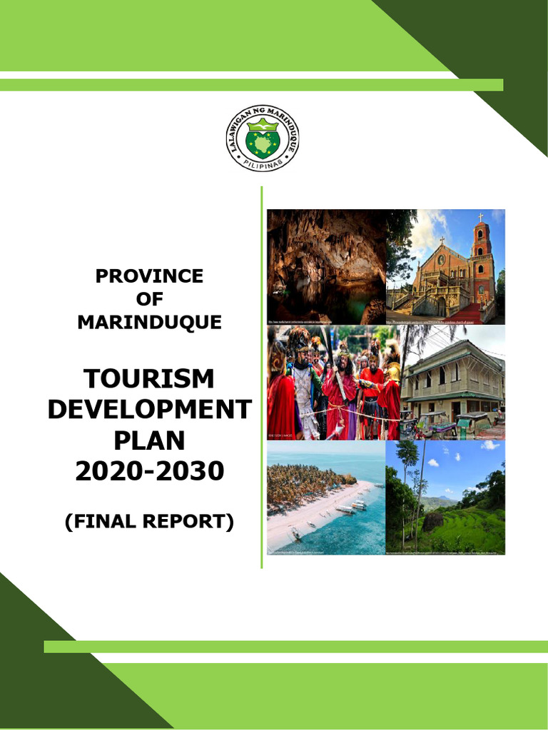 Final Marinduque Tourism Plan 2020 2030 1 | PDF | Tourism