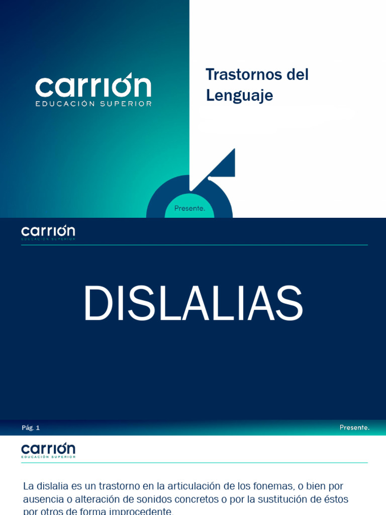 Dislalia: Tipos y Tratamiento Efectivo | PDF | Voz humana | Fonética