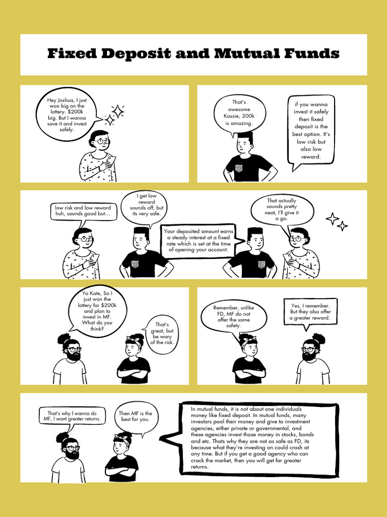Fixed Deposit vs. Mutual Funds Explained | PDF | Interest | Banking