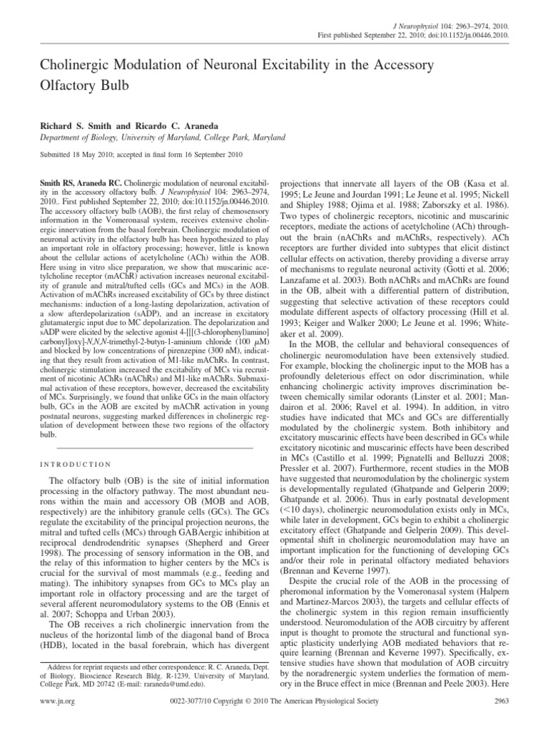 smith-araneda-2010-cholinergic-modulation-of-neuronal-excitability-in ...