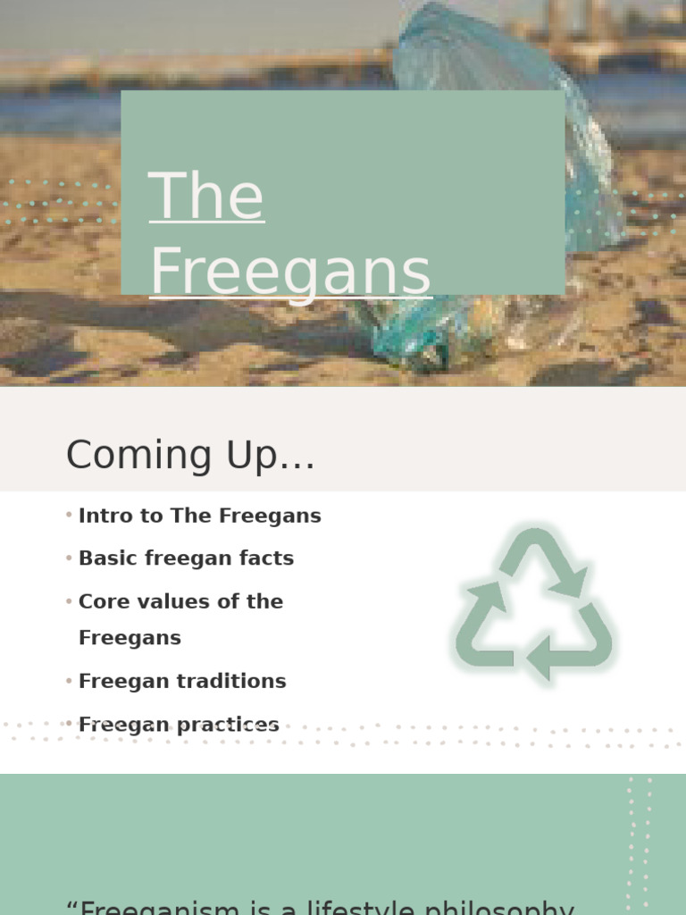 Freegan Sociology Project (Autosaved) | PDF | Waste | Economy And The ...
