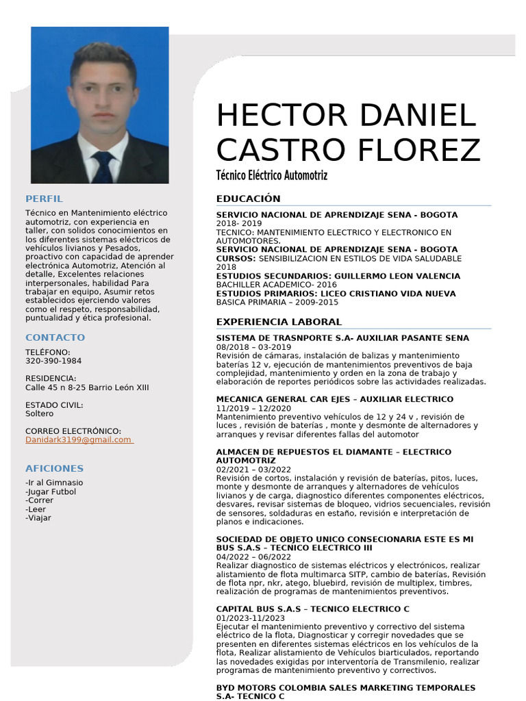 Hector Daniel Castro31 | PDF