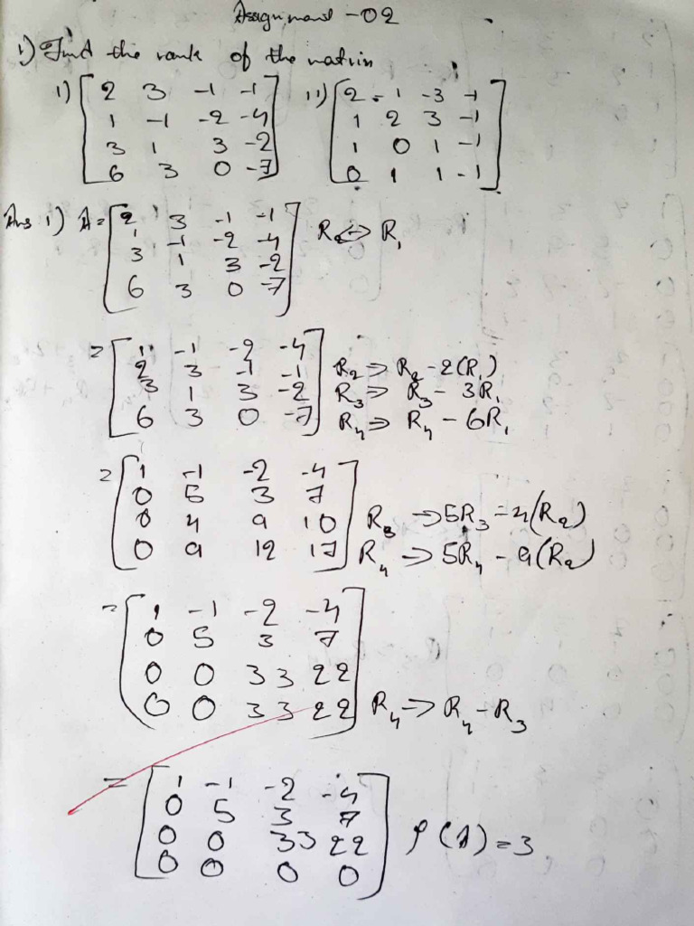 Maths Assignment 2 | PDF