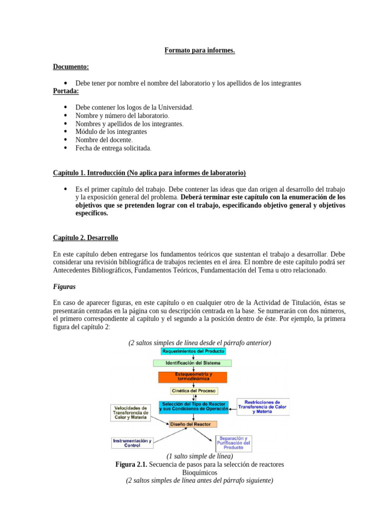 Guía de Formato para Informes Académicos | PDF | Bibliografía | Biología
