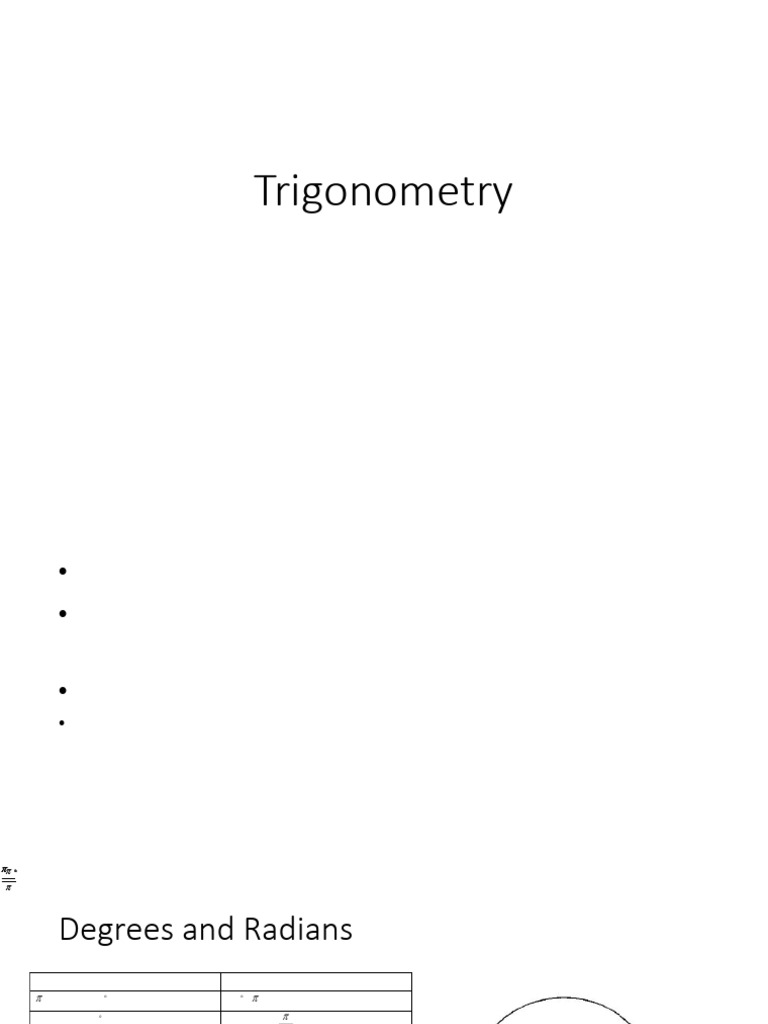 8 Trigonometry | PDF