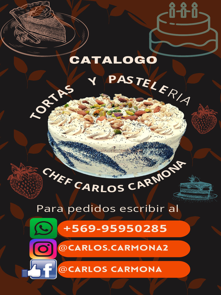 Catalogo 2024 Torta, Queques y Mas. | PDF | Alimentos | Postres