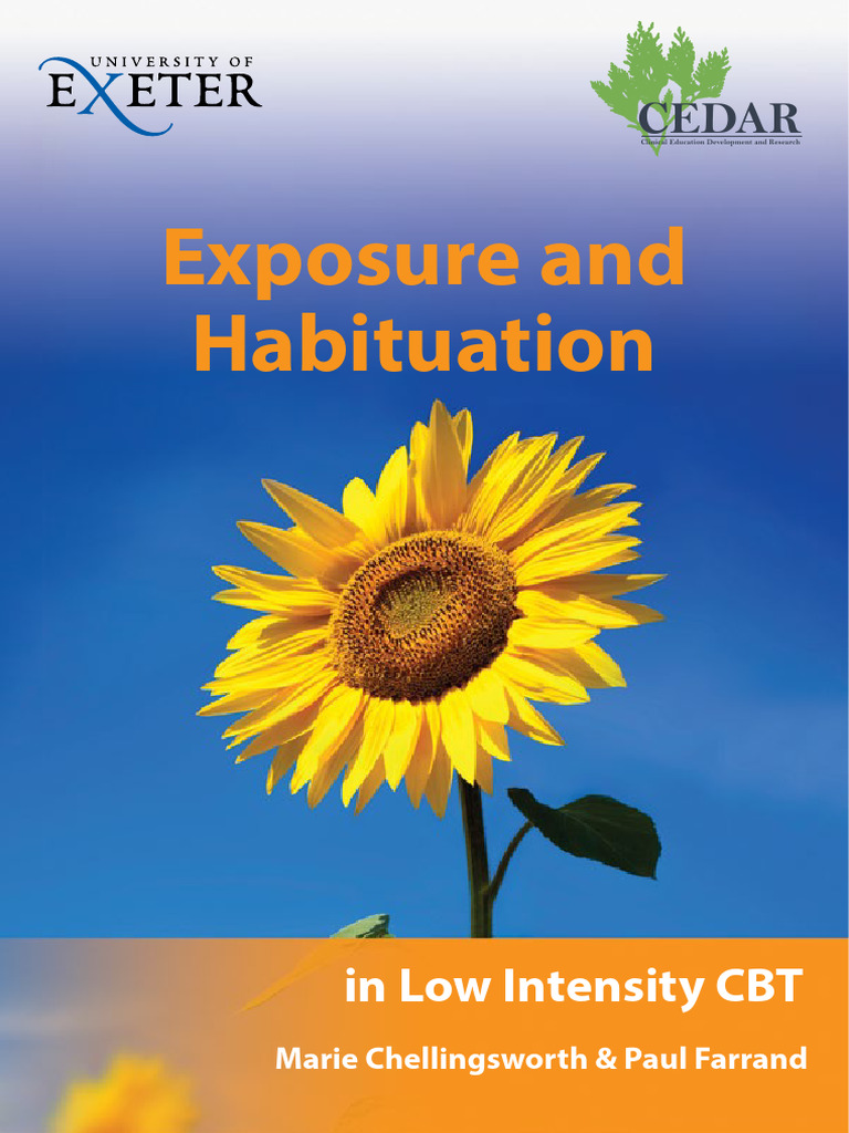 Exposure Habituation | PDF | Anxiety | Agoraphobia