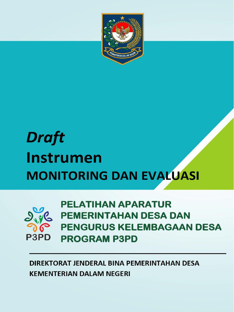 Draft_Panduan_Instrumen_Monev_Pelatihan_(Hasil_Hotel_Kristal)[1][1] | PDF