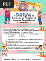 Grade 1 Q4 Makabansa Week 1 | PDF
