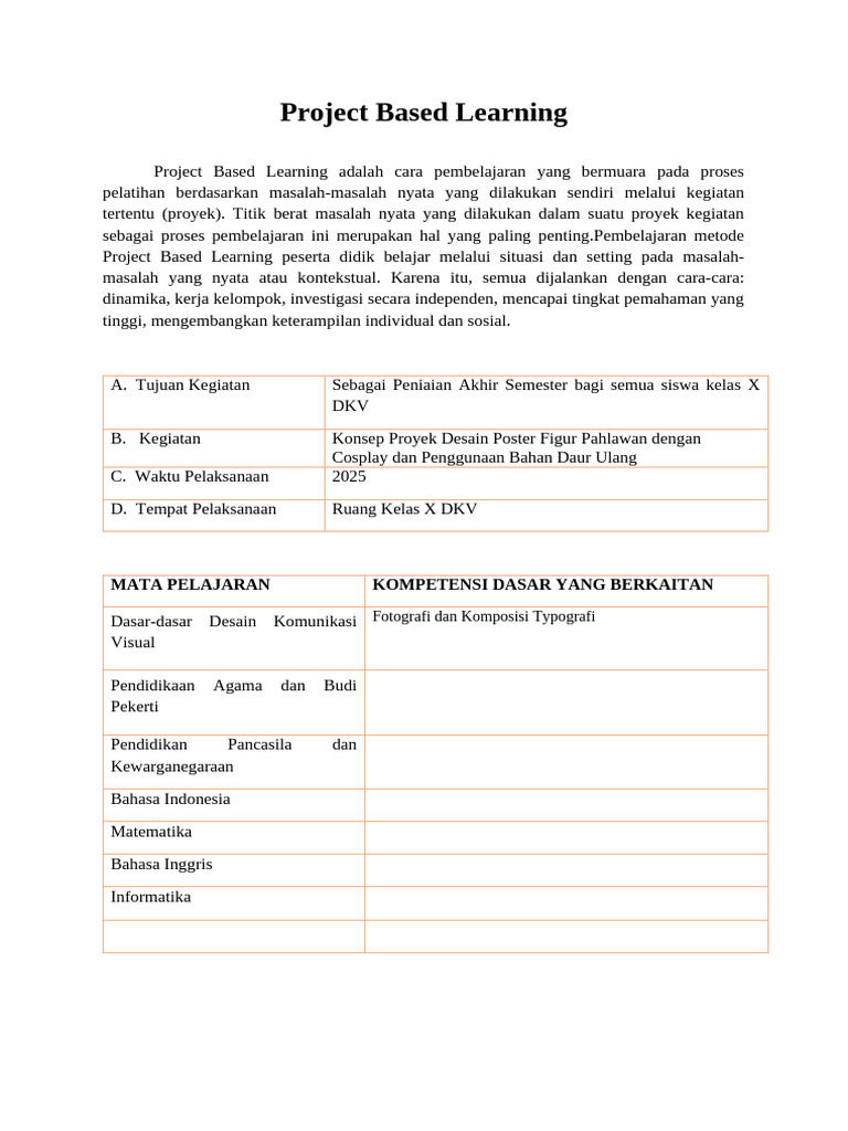 X DKV - PJBL Desain Poster Figur Pahlawan | PDF
