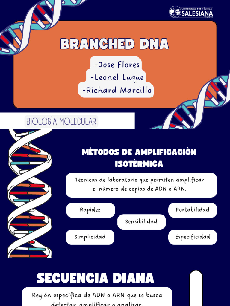 Branched Dna Signal Amplification | PDF | Oligonucleótido | Reacción en cadena de la polimerasa