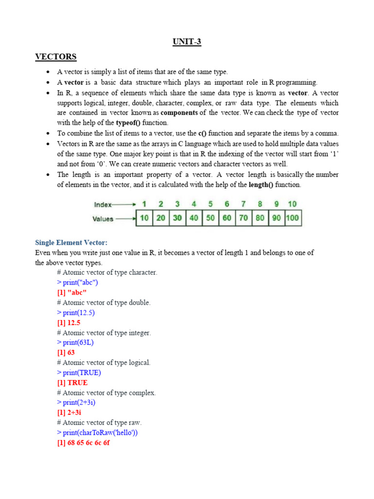 IDS Unit-3 | PDF | Matrix (Mathematics) | Class (Computer Programming)