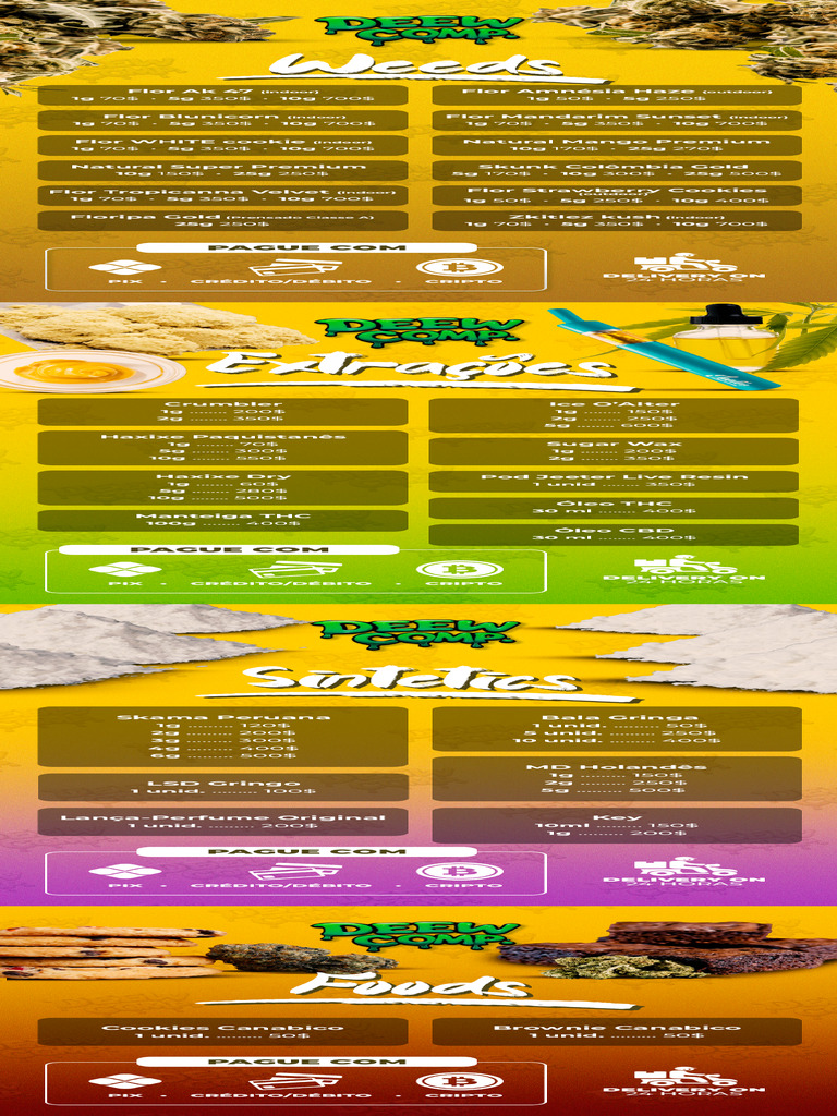 Cardapio Deew Comp 2 | PDF