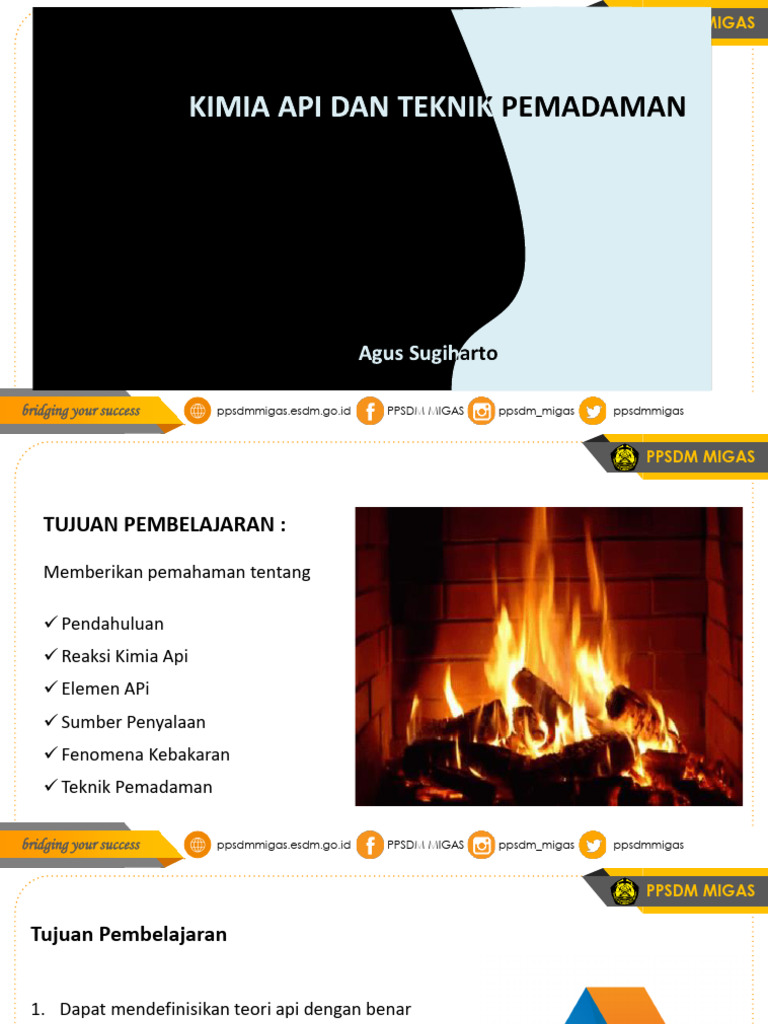 Kimia Api Dan Strategy Pemadam Kebakaran | PDF