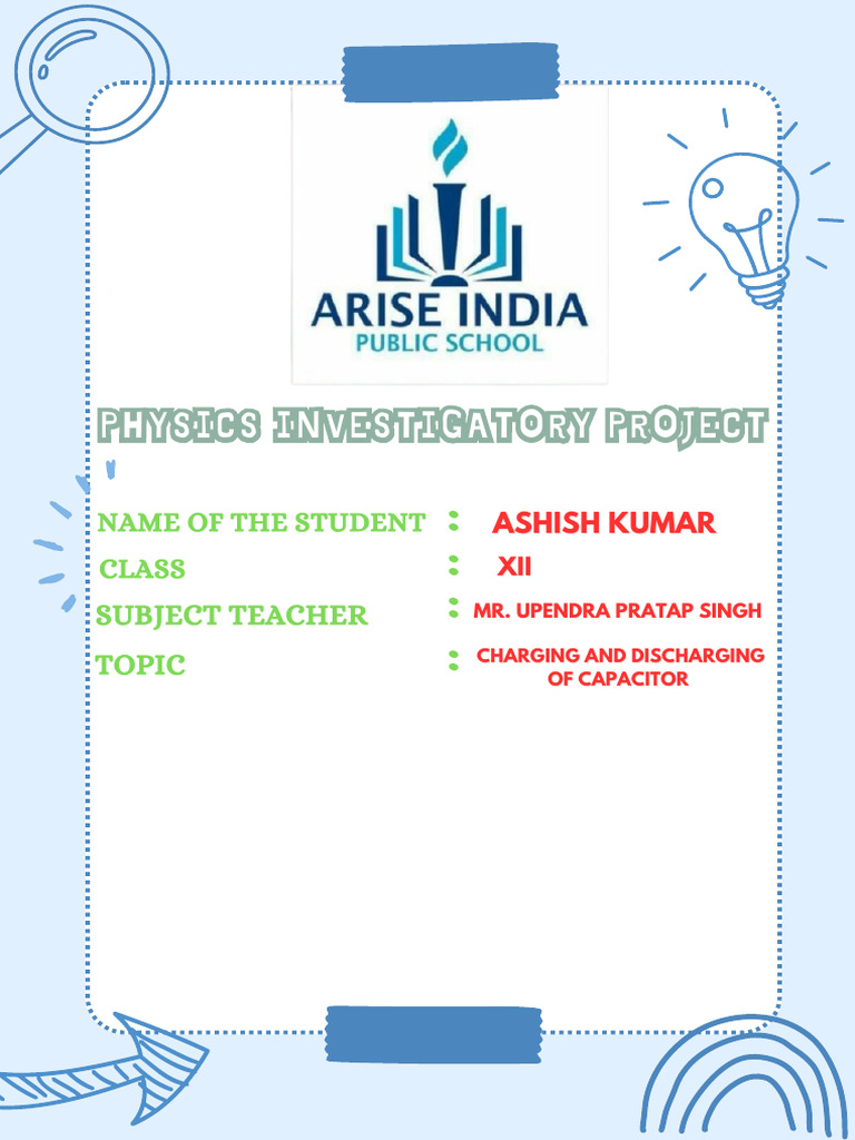 Illustration Aesthetic Physics Blank Paper A4 Document - PDF Ashish | PDF