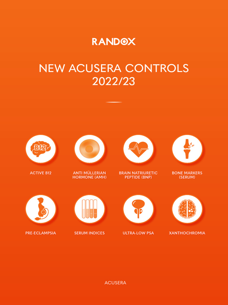 New Acusera Controls 2022 23 Apr23 | PDF | Infection | Virus