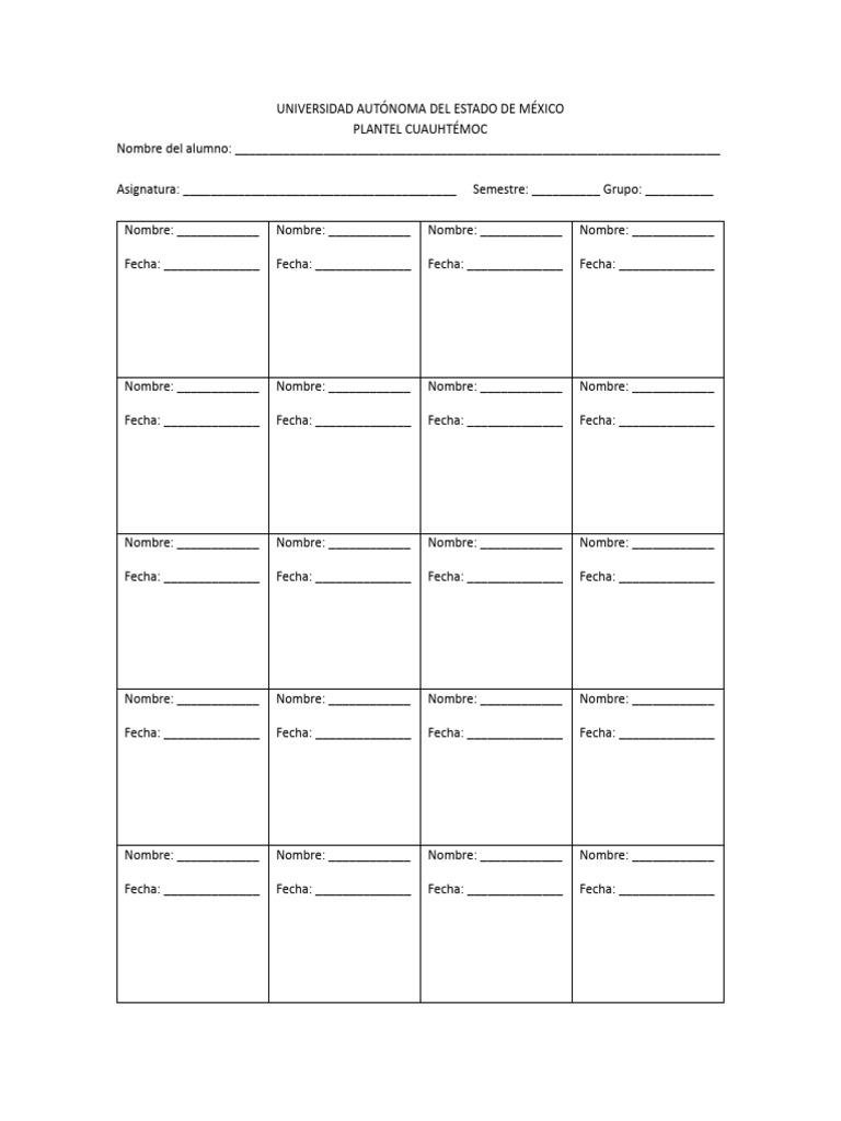 Hoja para Sellos | PDF