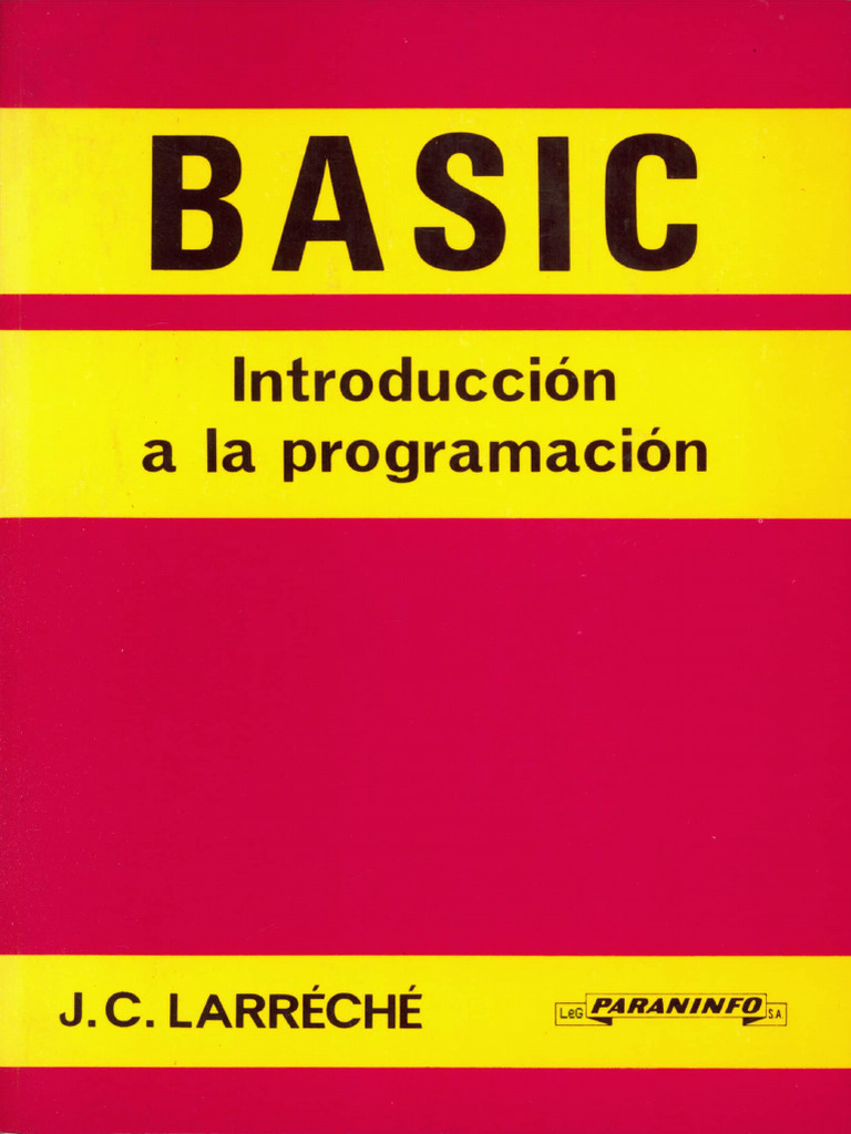 BASIC, Introduccion A La Programación | PDF | Programa de computadora ...
