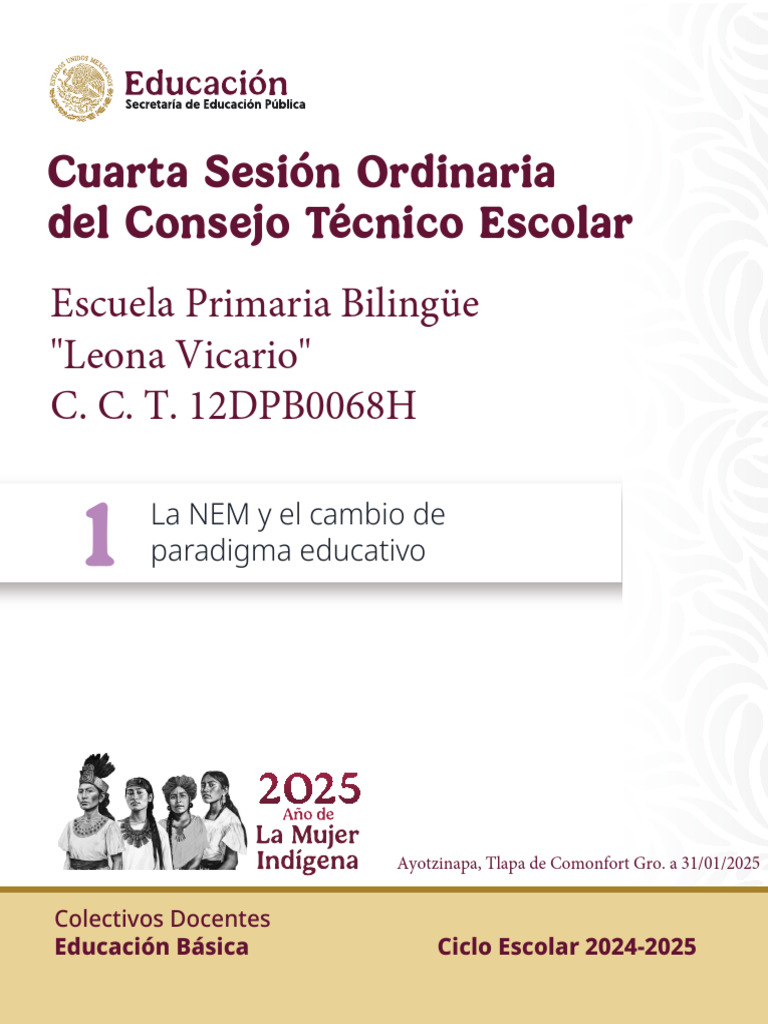 Producto Final CTE 4 Leona Vicario | PDF | Enseñando | Plan de estudios