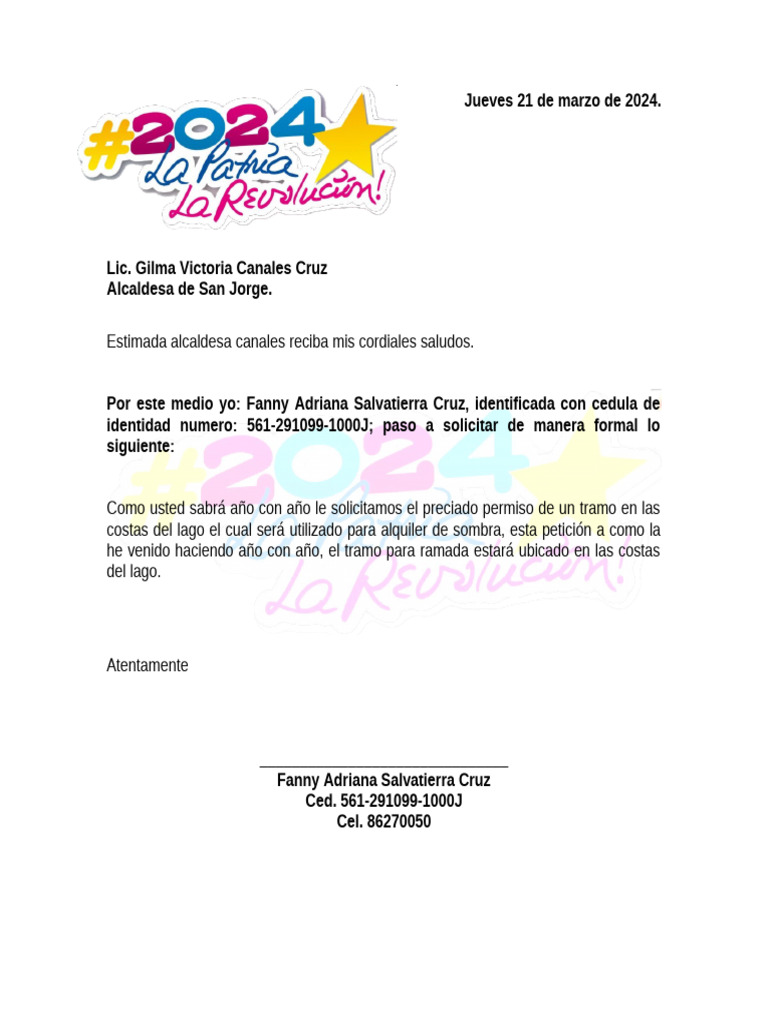 Solicitudes de Permiso para Ramadas 2024 | PDF