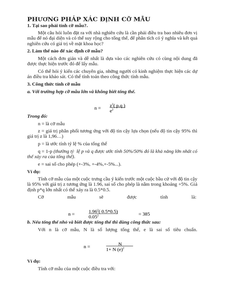 Một số lưu ý trong NCKH | PDF