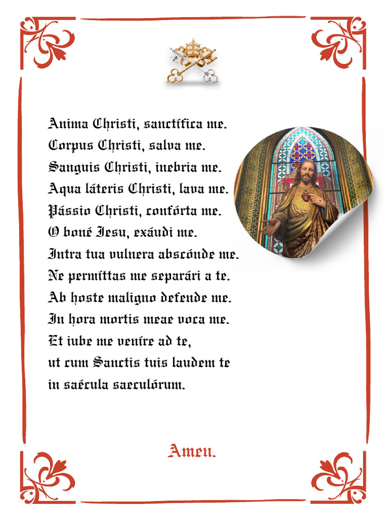 Anima Christi | PDF