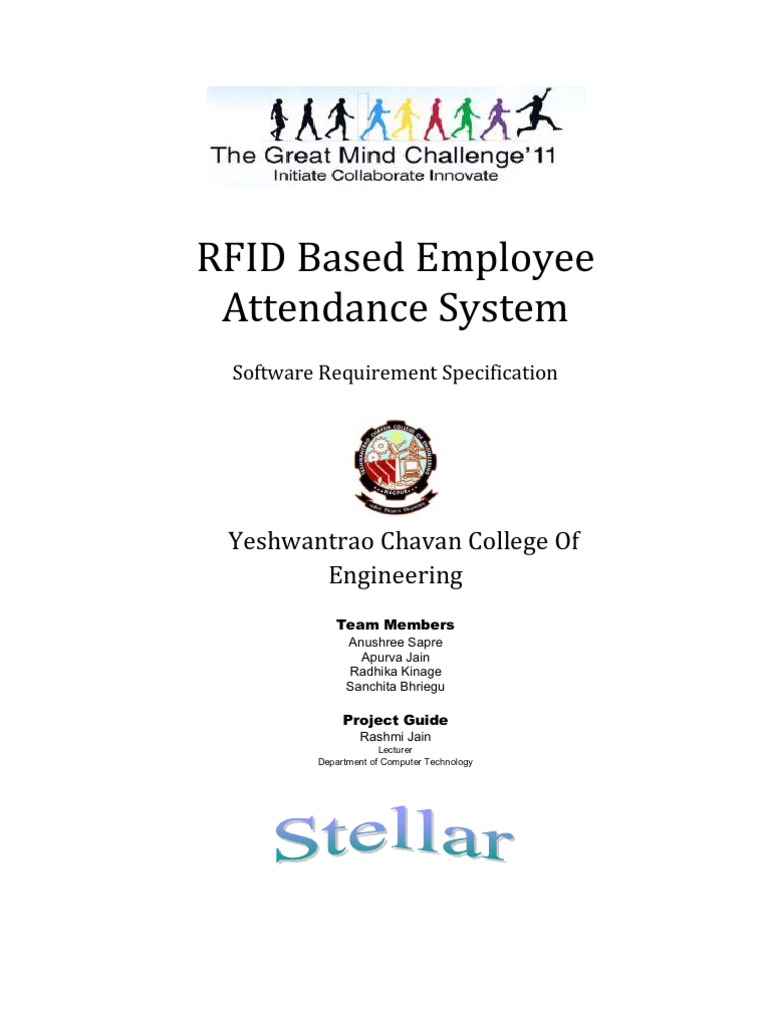 RFID Based Employee Attendance System | PDF | Radio Frequency ...